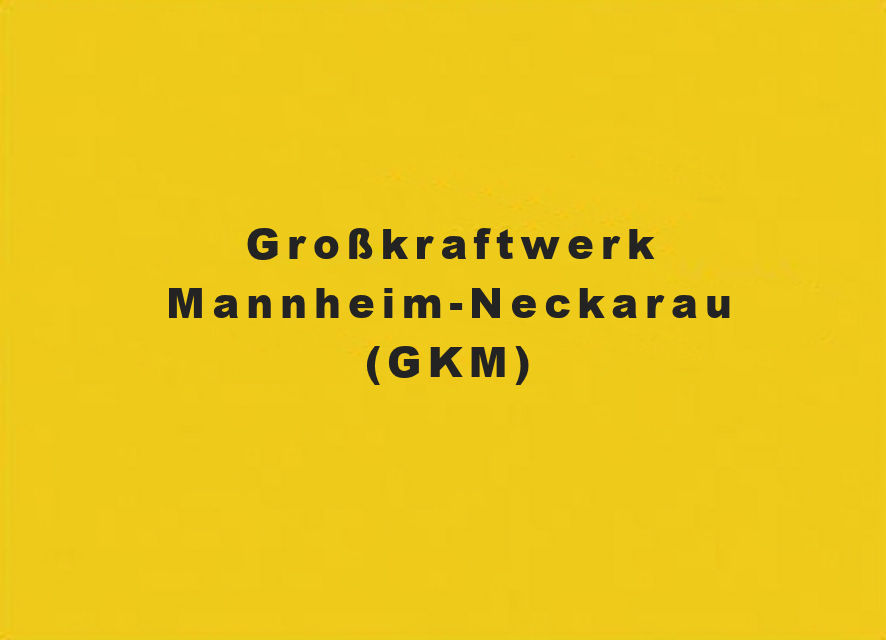 Großkraftwerk Mannheim-Neckarau (GKM) | Hekma Verlag Maikammer
